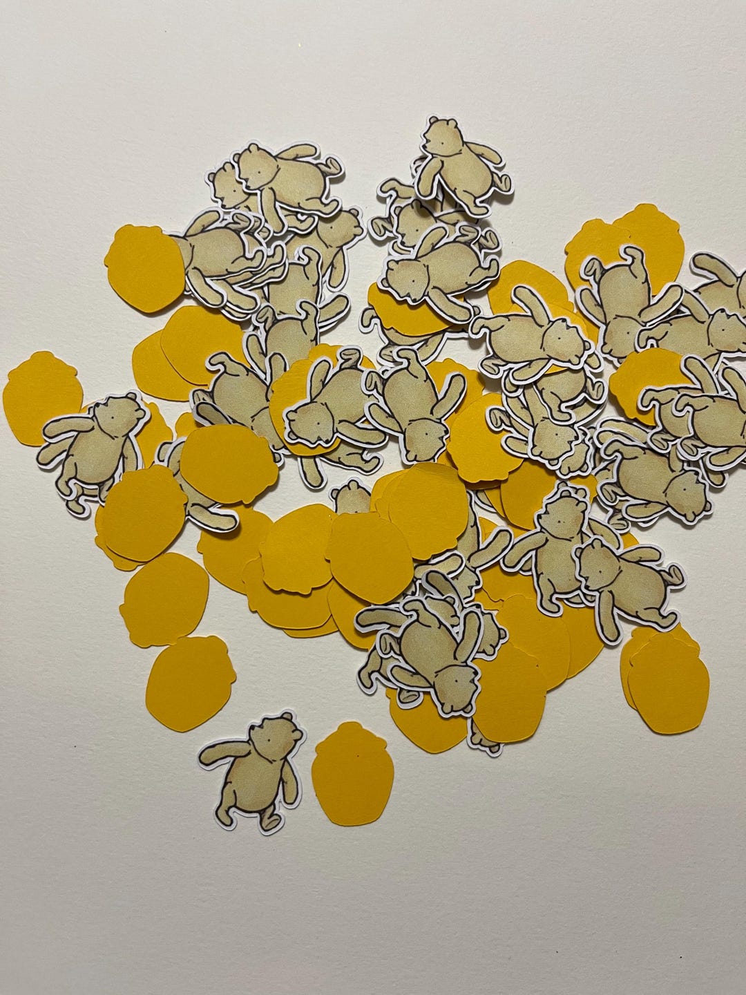 Bear and Honey Confetti, Birthday Party Decoration - Etsy