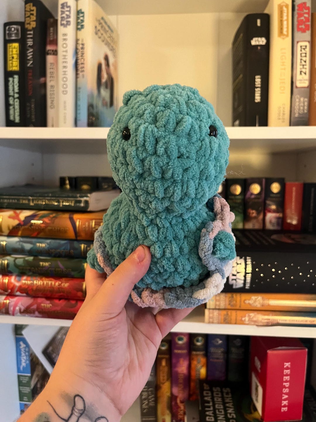 Crochet Turtle With Removable Shell | Trunk the Turtle | Booty Turtle ...