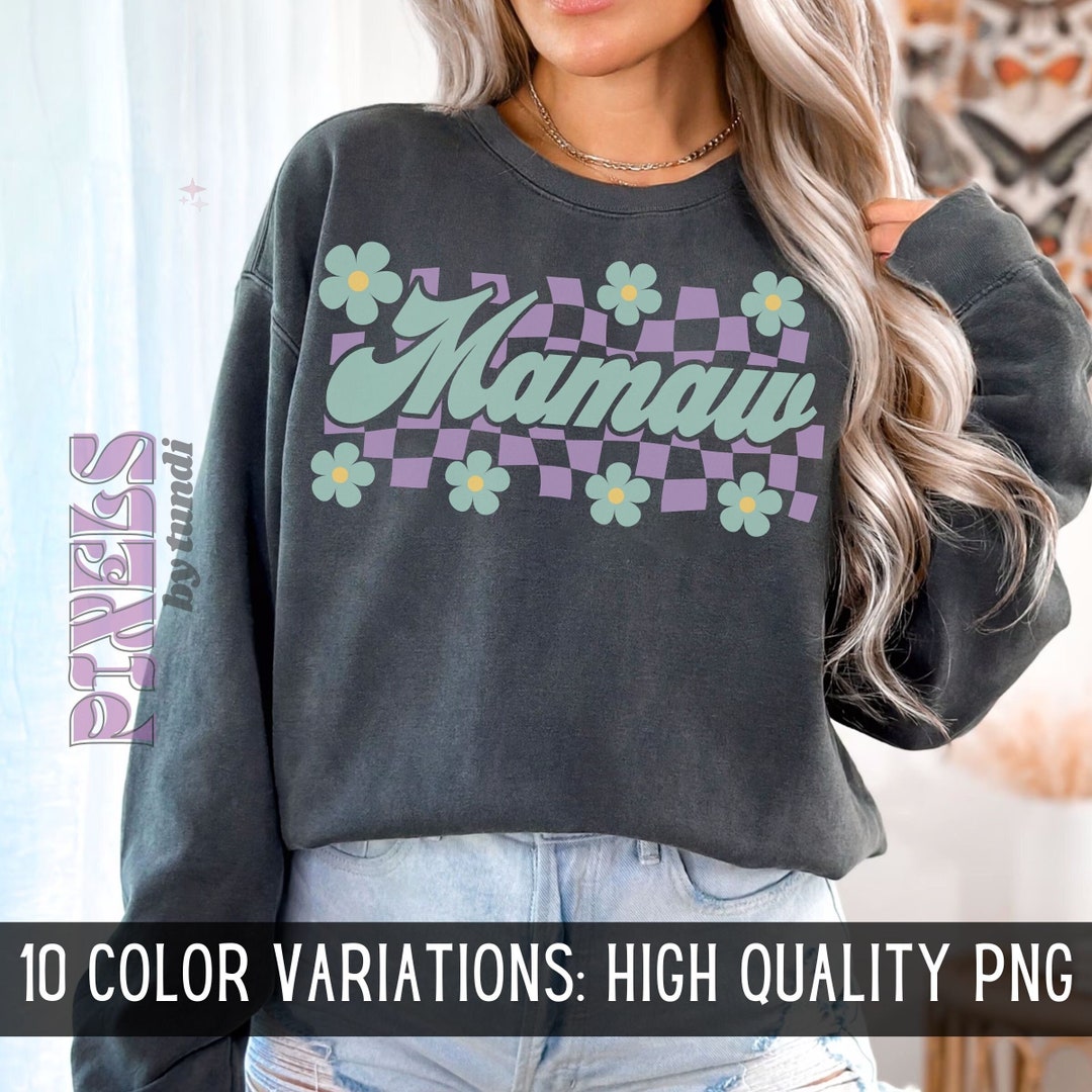 Retro Mama Checkered PNG, Checkered Mamaw, Mama Checkered, Mama Shirt ...