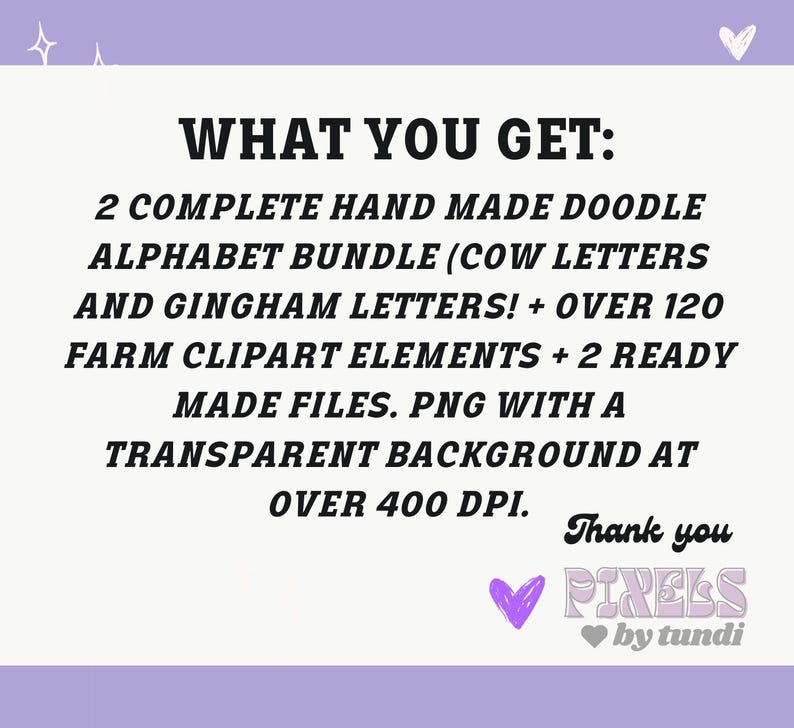 Cow Print Alphabet & Farm Clipart Bundle: Gingham Letters (digital ...