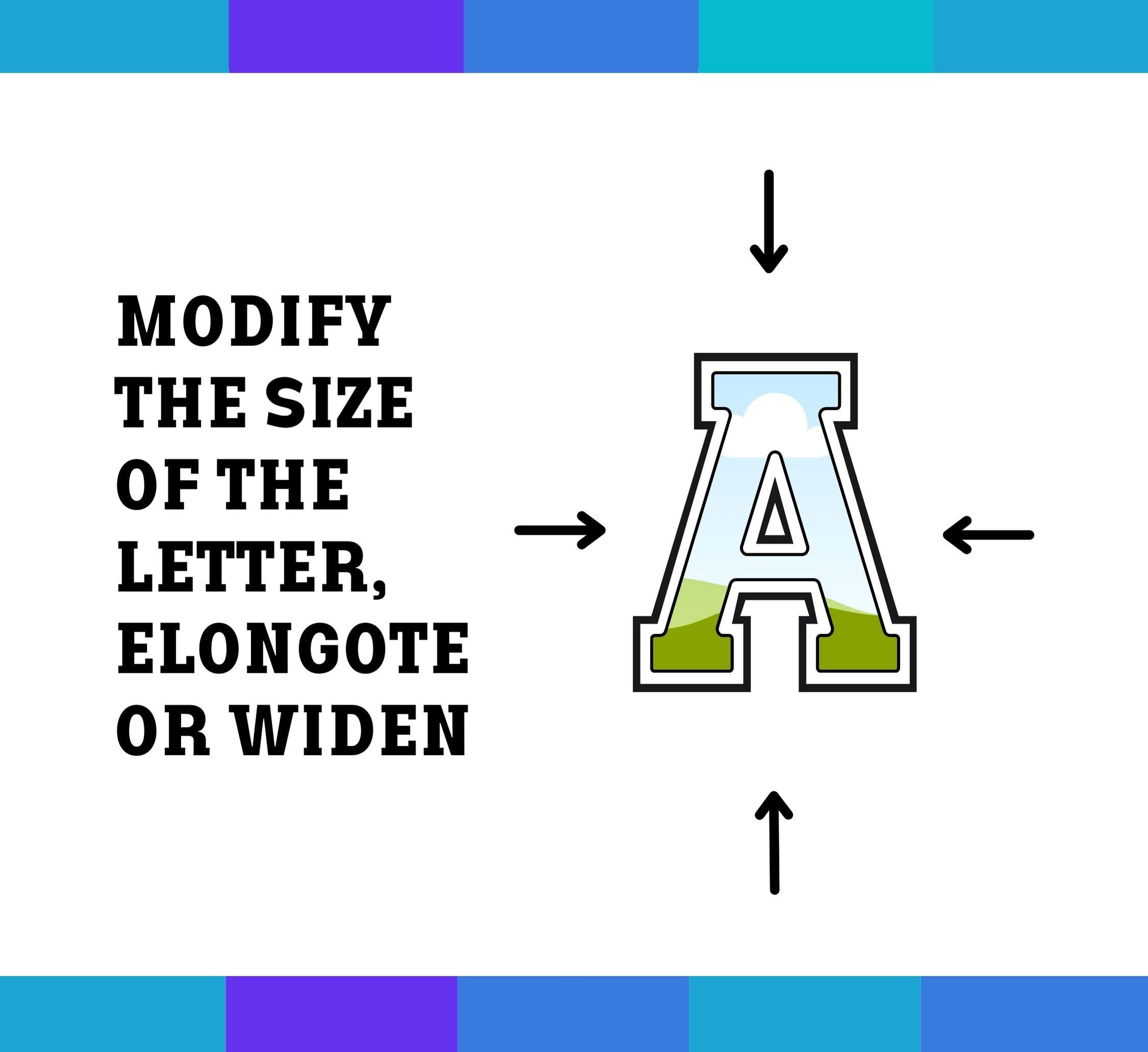 Editable Canva Varsity Alphabet Bundle, Varsity Letters Drag and Drop ...