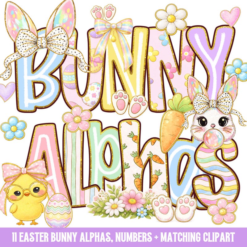 Easter Eggs Pastel Clipart - Etsy