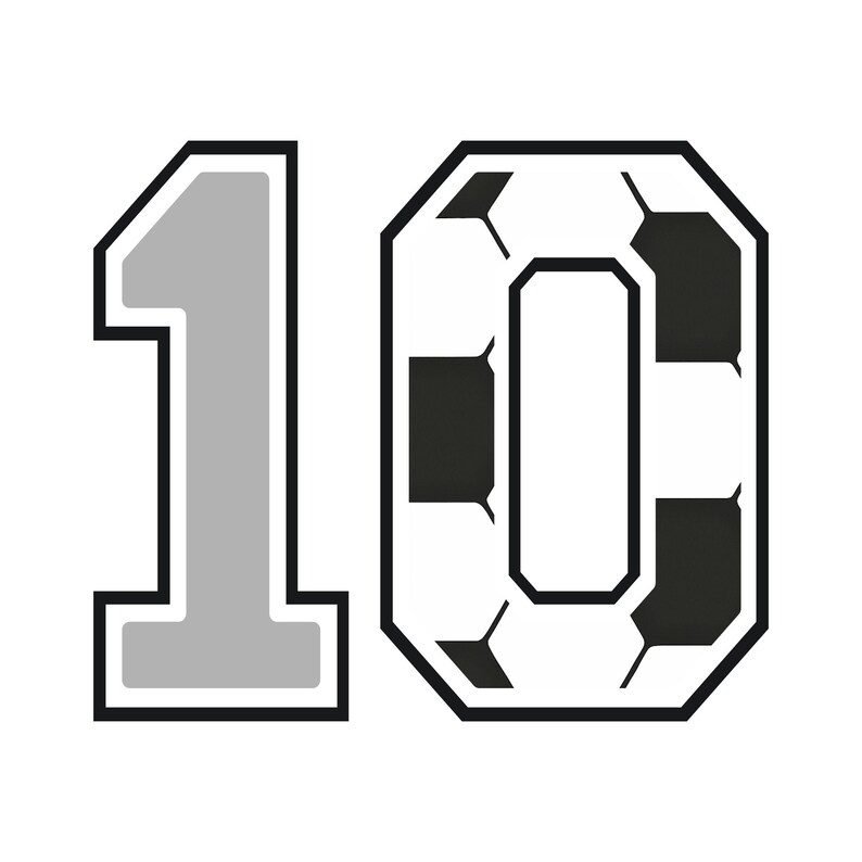 Soccer Varsity Letters PNG Bundle: Hand Drawn Alphabet (digital ...