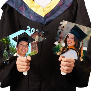 Graduation Fan 2024 Custom Graduation Fans Graduation Head Grad Face ...