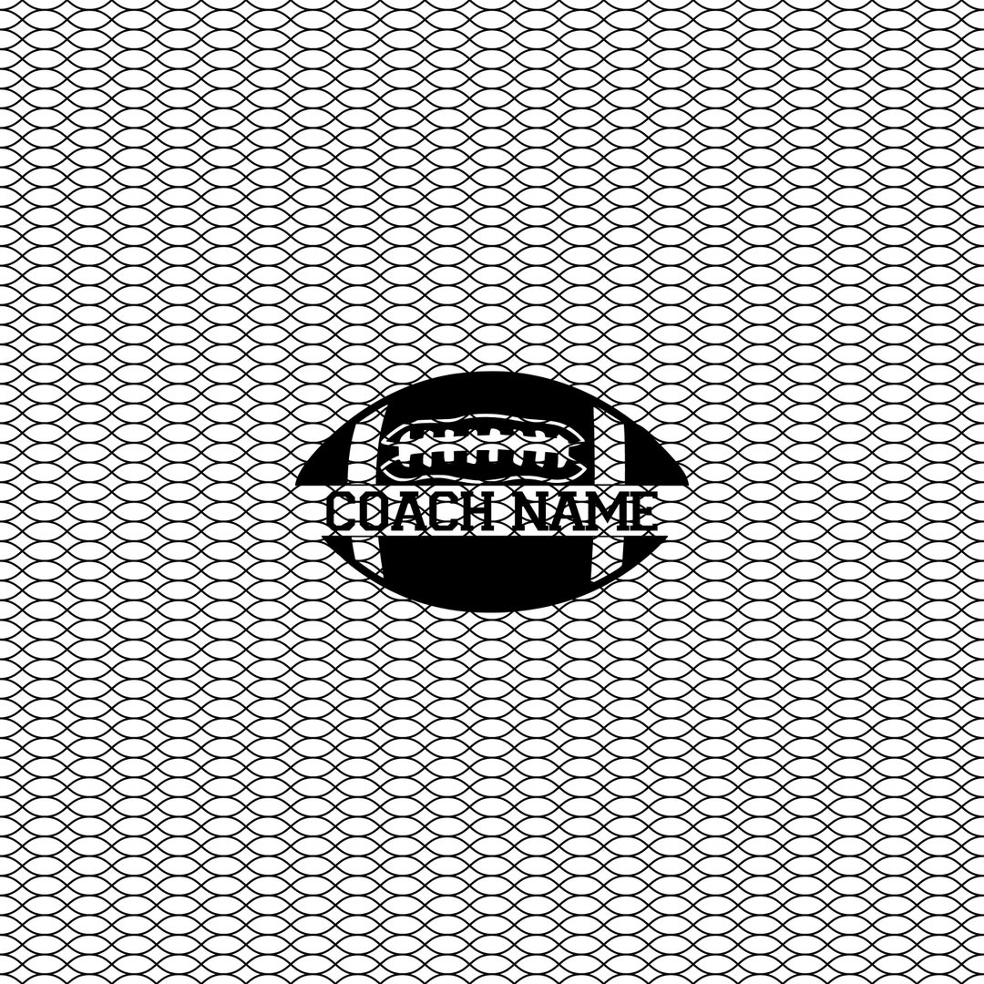Football Coach SVG: Laces PNG, Laser Cut File (digital Download) - Etsy