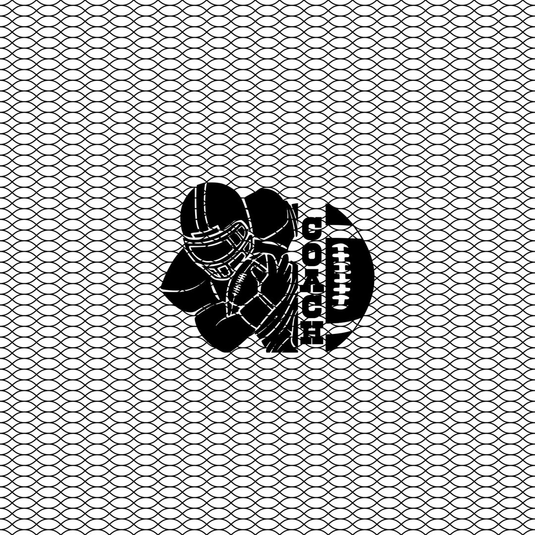 Football Coach Clipart - Football Svg - Football Laces Png - Football ...