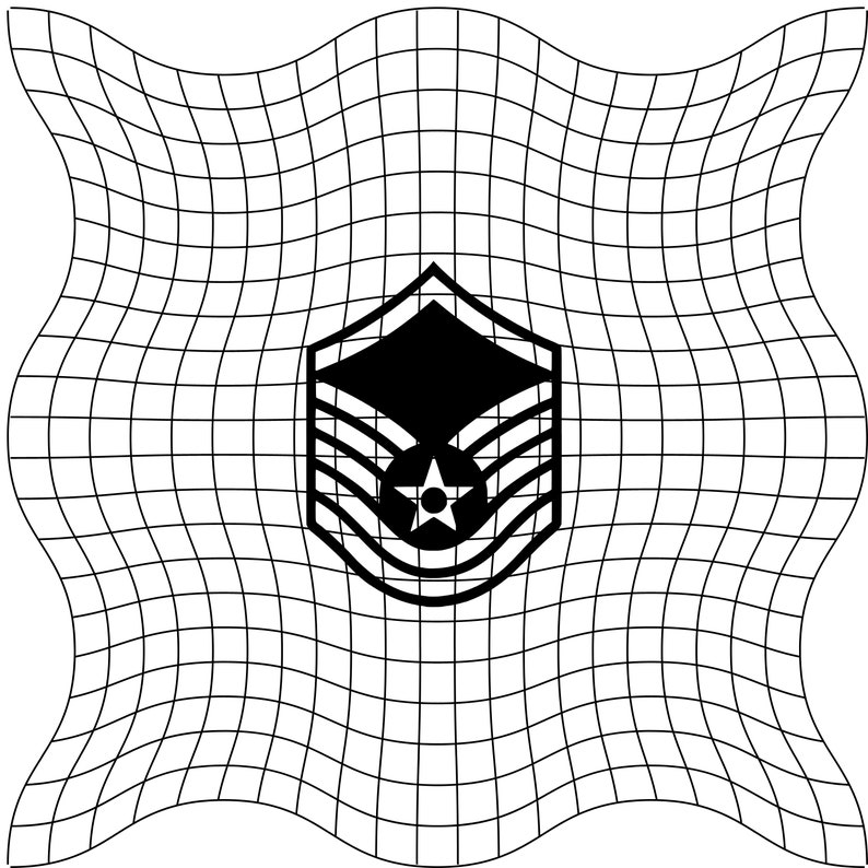 U.S. Air Force Enlisted Rank - Master Sergeant Msgt - Svg, Png Works on ...