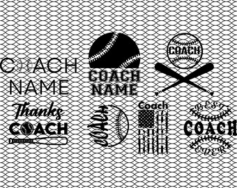 Baseball Coach Clipart Baseball Svg Baseball Threads Png Baseball Coach ...