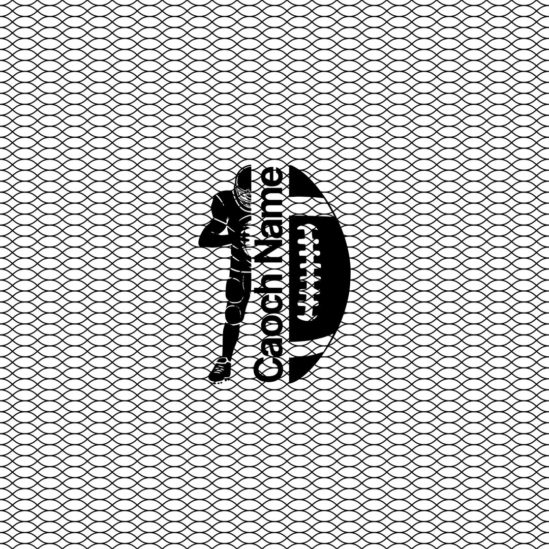 Football Coach Clipart - Football Svg - Football Laces Png - Football ...