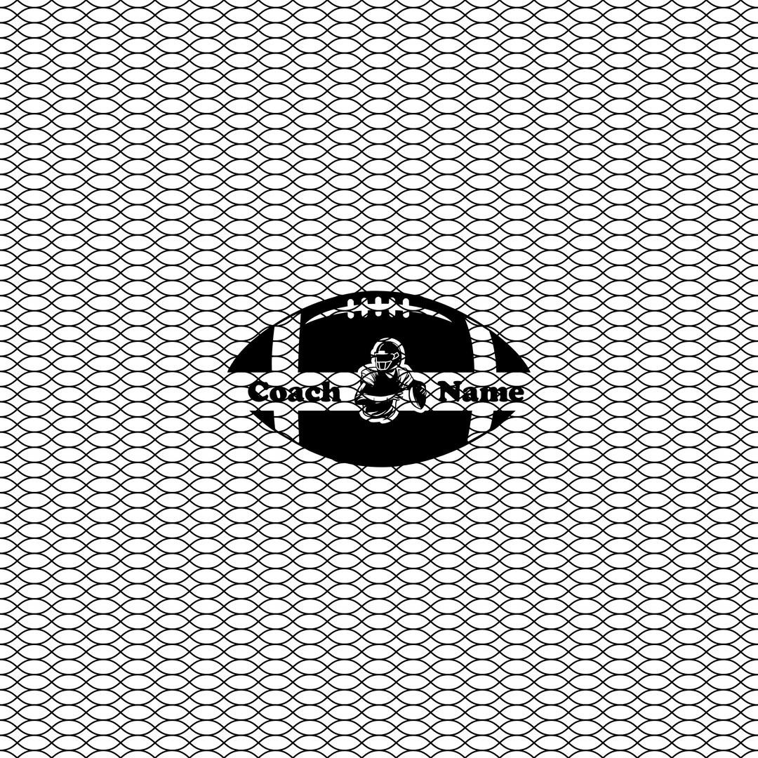 Football Coach SVG: Laces PNG, Laser Cut File (digital Download) - Etsy