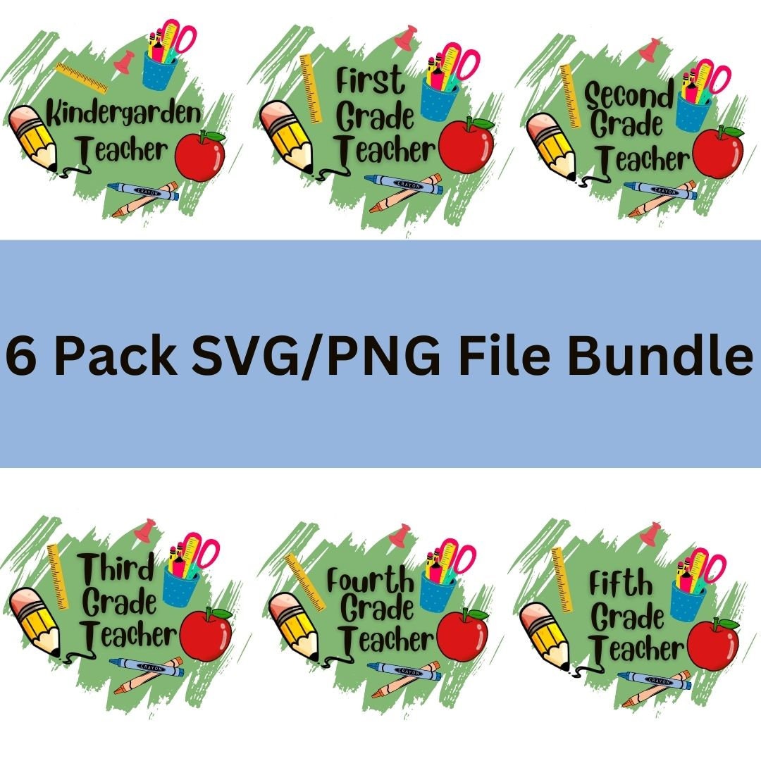 Vinyl Design, Grade Svg Bundle, Grade Level Bundle, Svg Cut Files ...