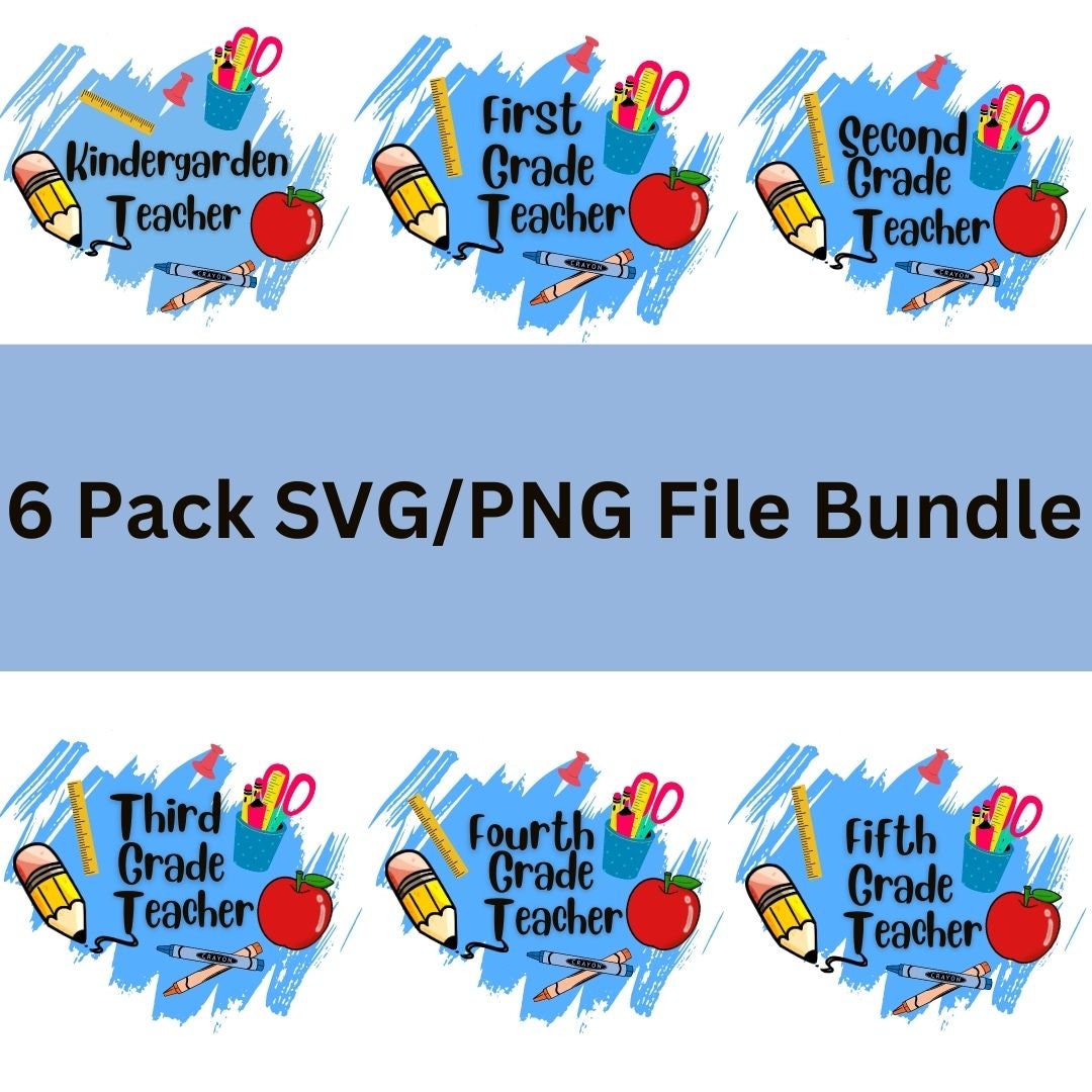 Vinyl Design, Grade Svg Bundle, Grade Level Bundle, Svg Cut Files ...