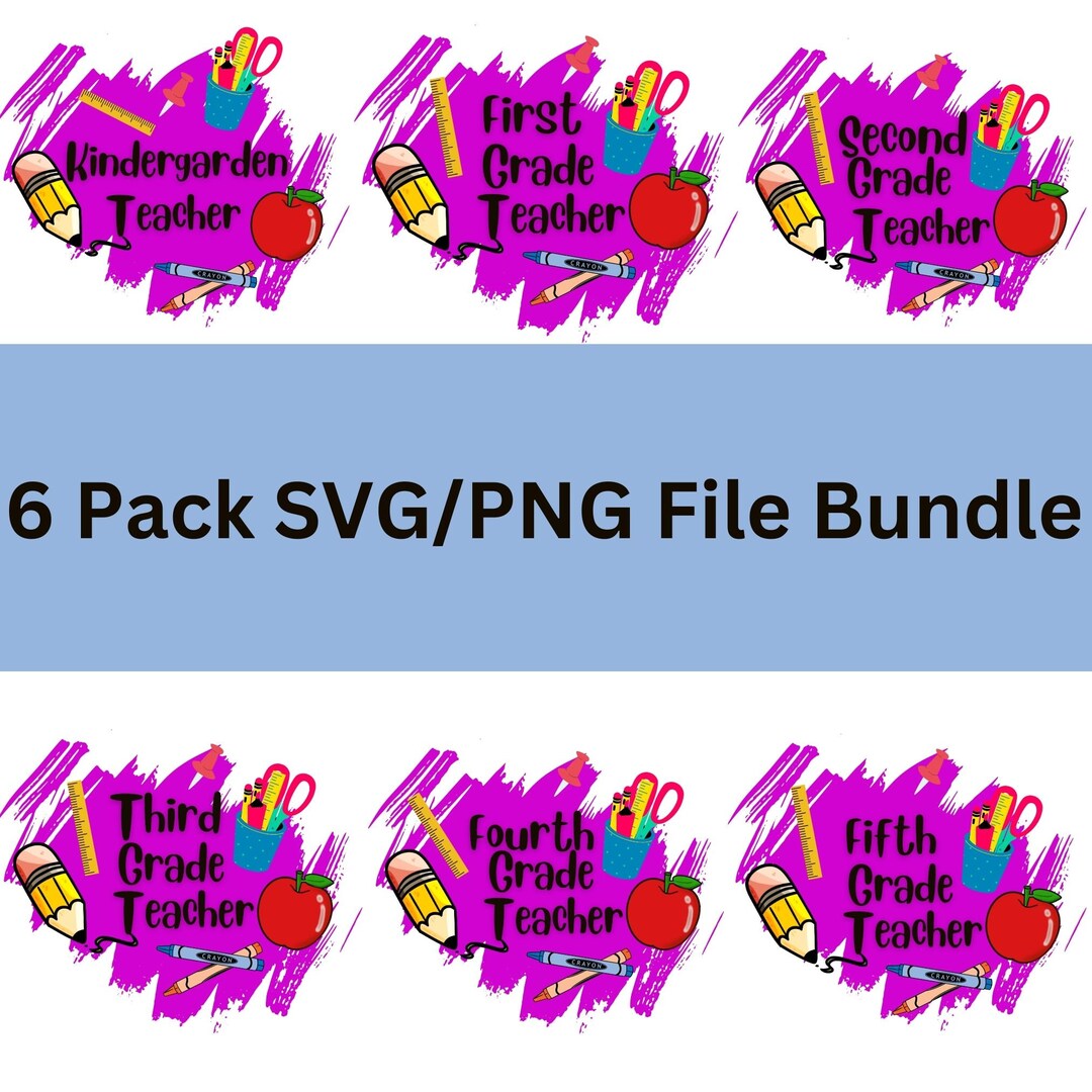 Vinyl Design, Grade Svg Bundle, Grade Level Bundle, Svg Cut Files ...