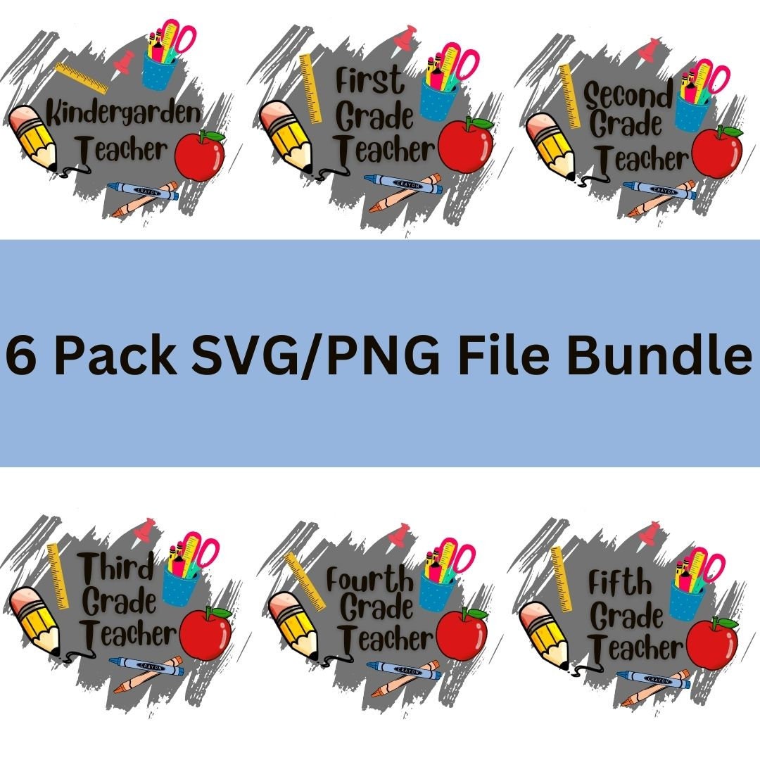 Vinyl Design, Grade Svg Bundle, Grade Level Bundle, Svg Cut Files ...