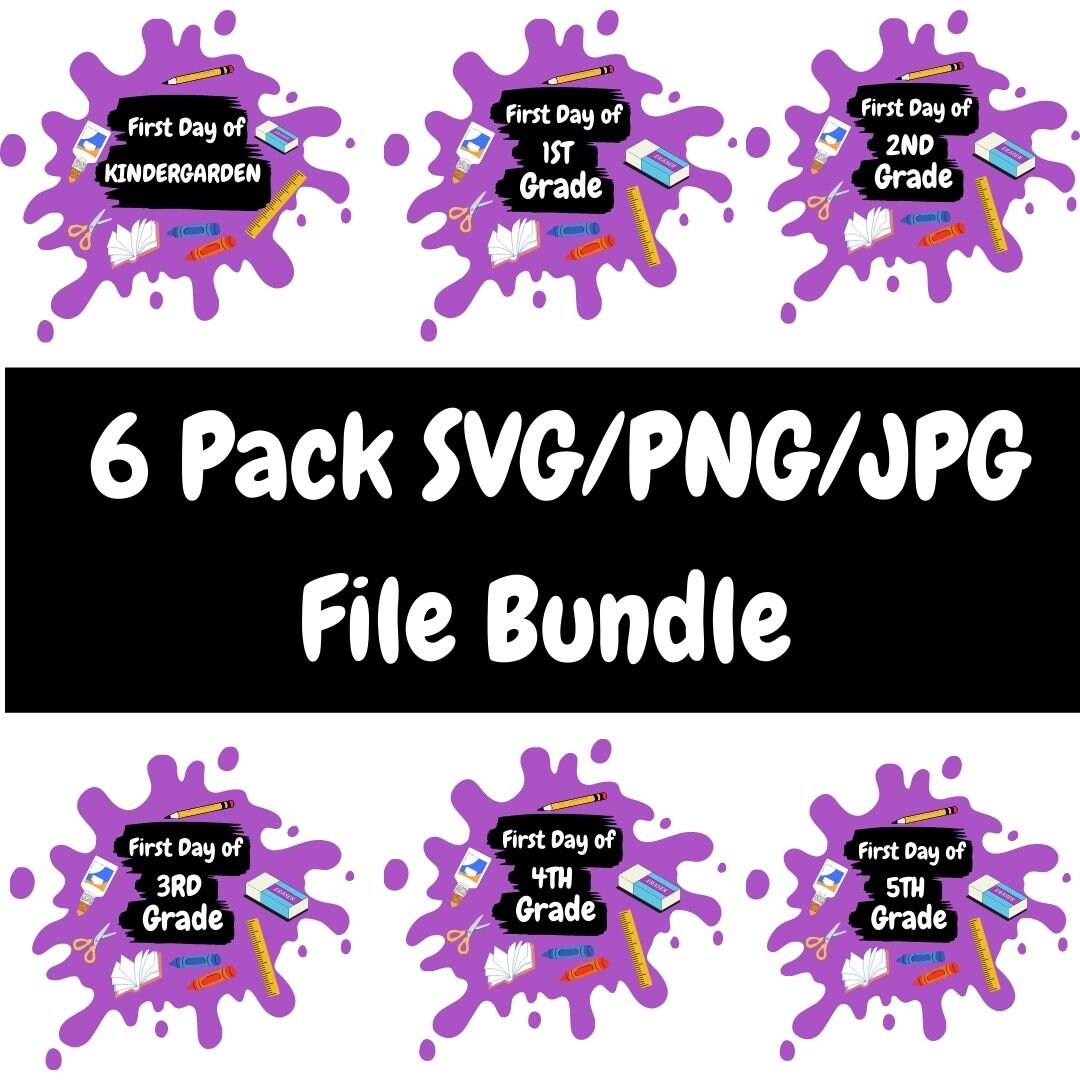 Vinyl Design, Grade Svg Bundle, Grade Level Bundle, Svg Cut Files ...