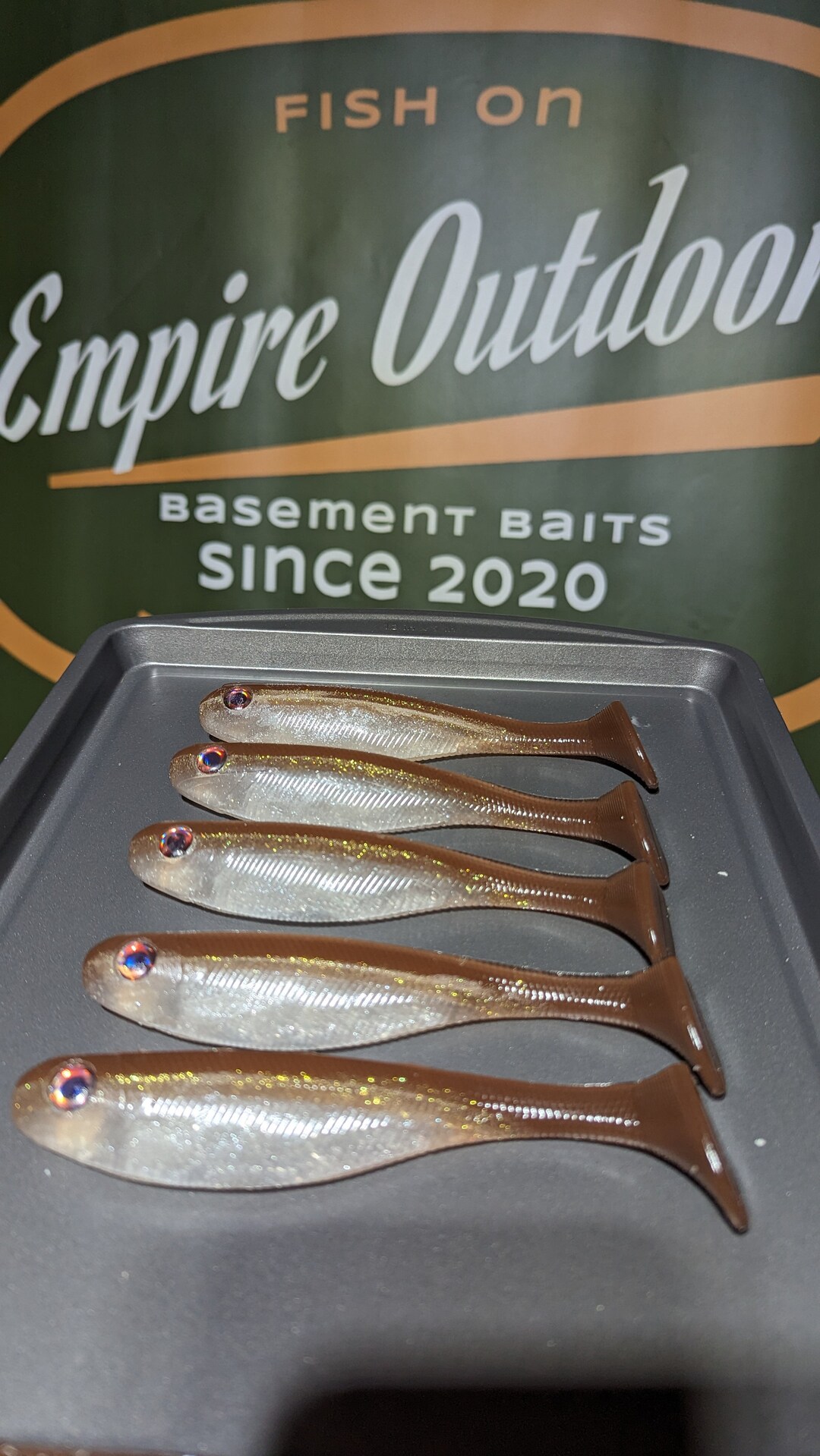 6 Inch Swimbaits brown Shiner - Etsy