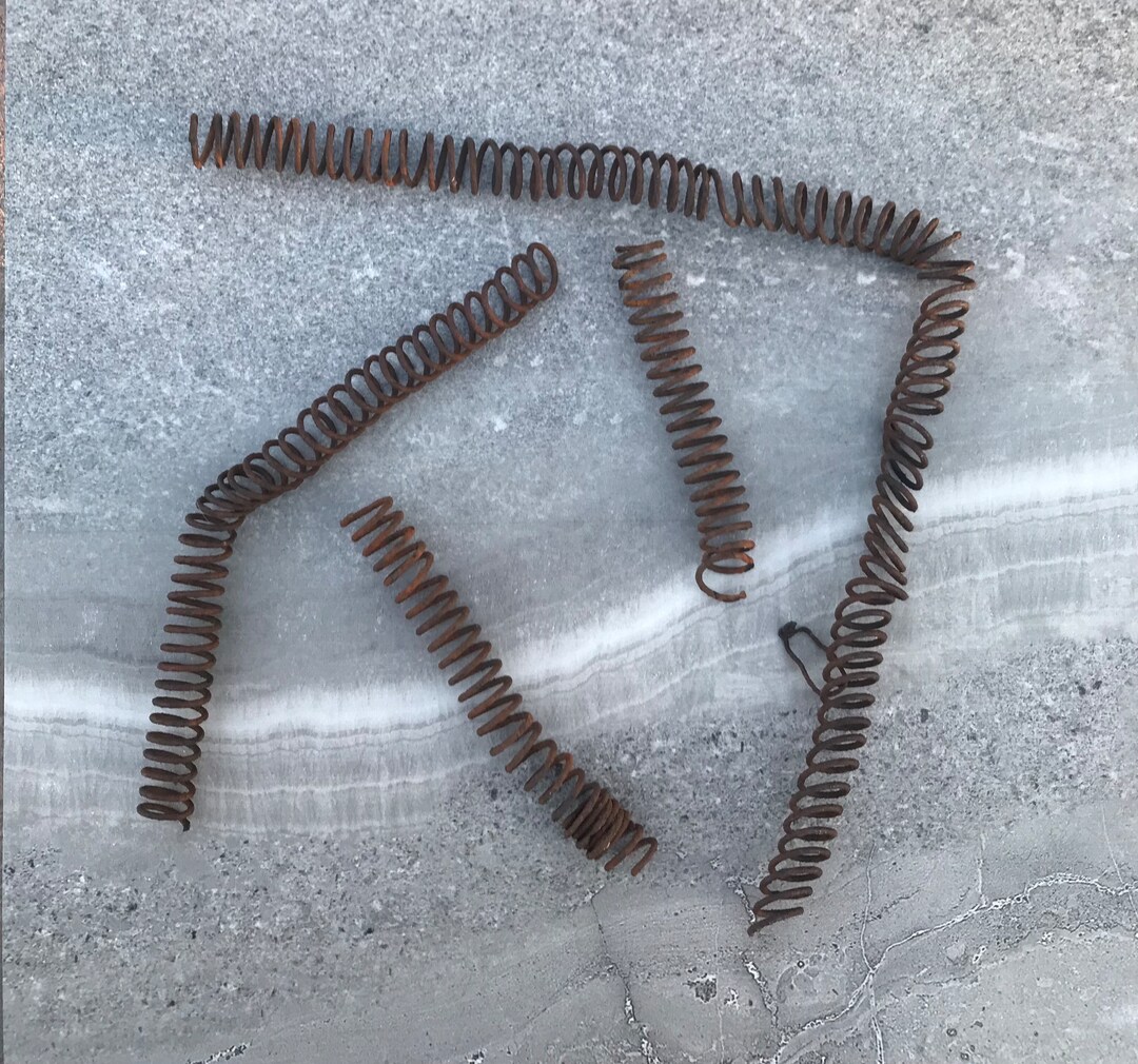 Rusty Springs Vintage Rusted Hardware Rusted Group of Springs Mixed ...