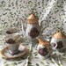Vintage Japanese Tea Set Cottagecore Teapot Floral and Gold Teapot and ...