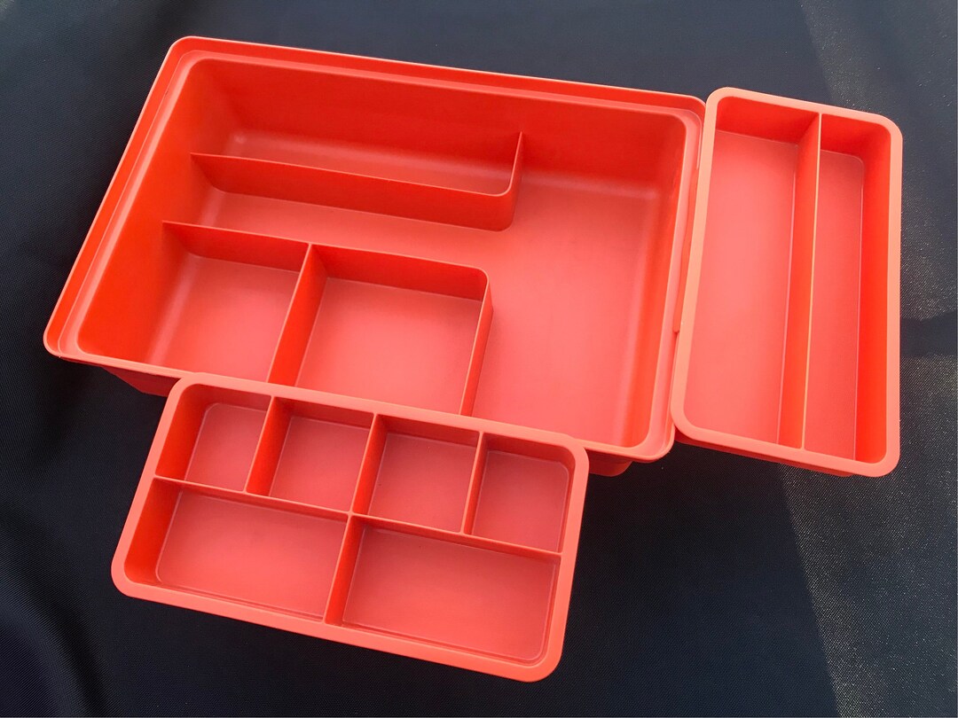 Tupperware Organizer Retro Tupperware Set Stacking Organizer 1970s ...