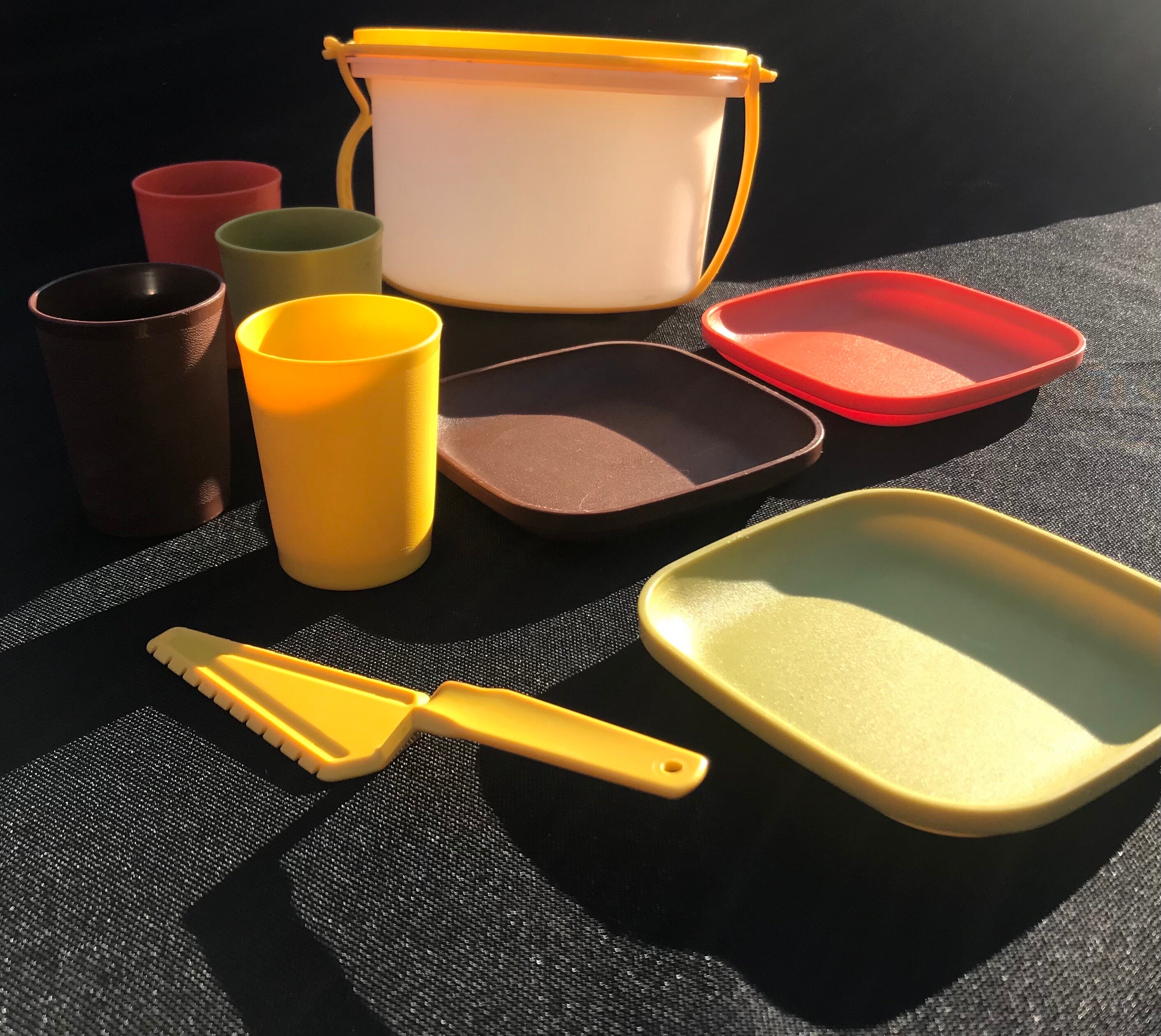 Retro Toys Collectible Tupperware Mini Party Set 70s Kitchen Set ...