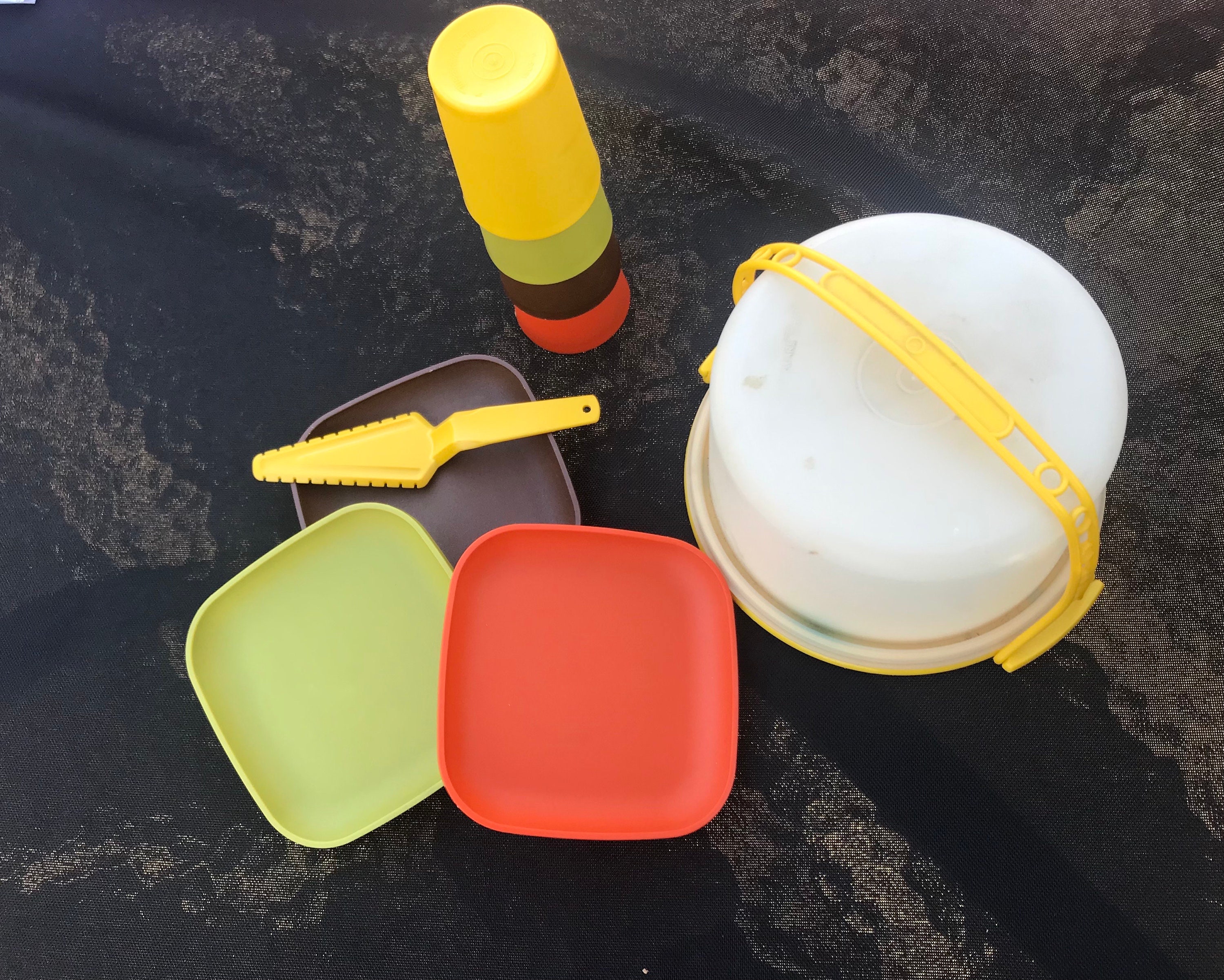 Retro Toys Collectible Tupperware Mini Party Set 70s Kitchen Set ...