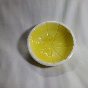 Ceramic Lemon Bowl Decorative Fruit Bowl Pottery Bowl Hand Painted ...