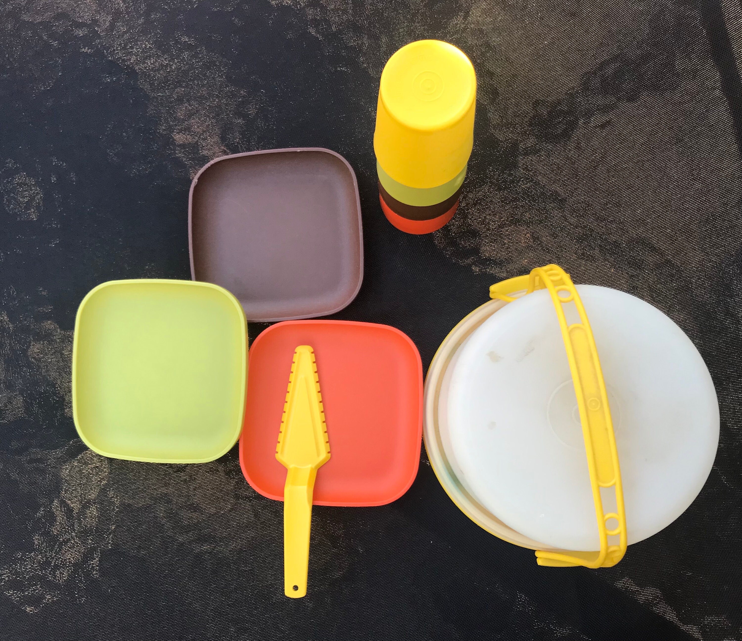Retro Toys Collectible Tupperware Mini Party Set 70s Kitchen Set ...