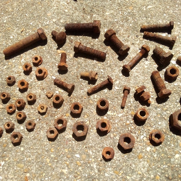 Rusty Parts - Etsy