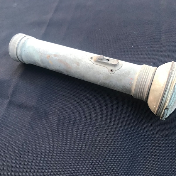 Antique Flashlight - Etsy