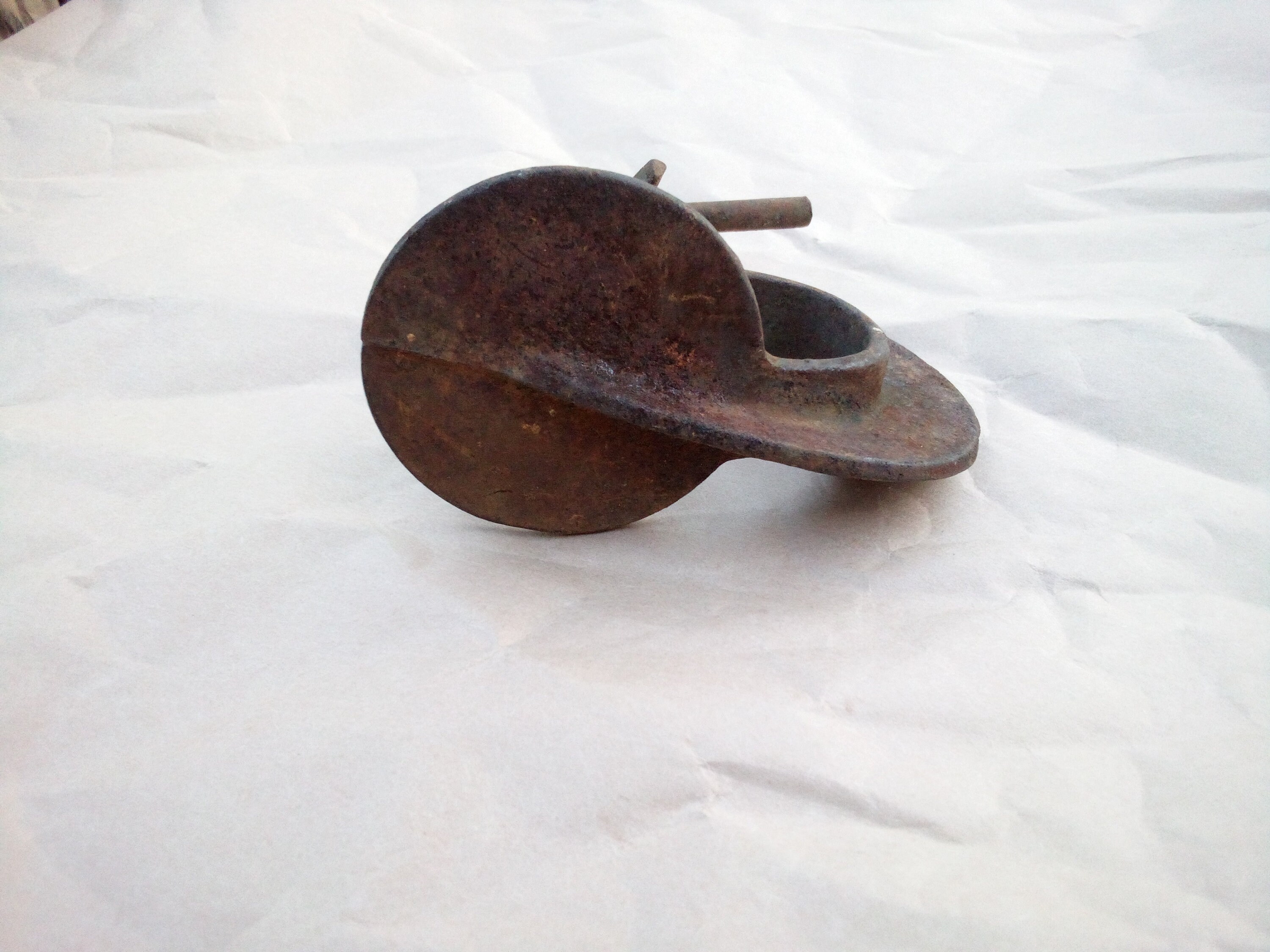 Antique Rusty Automotive Tool Rusted Yard Art Vintage Shaler Tool Tire ...