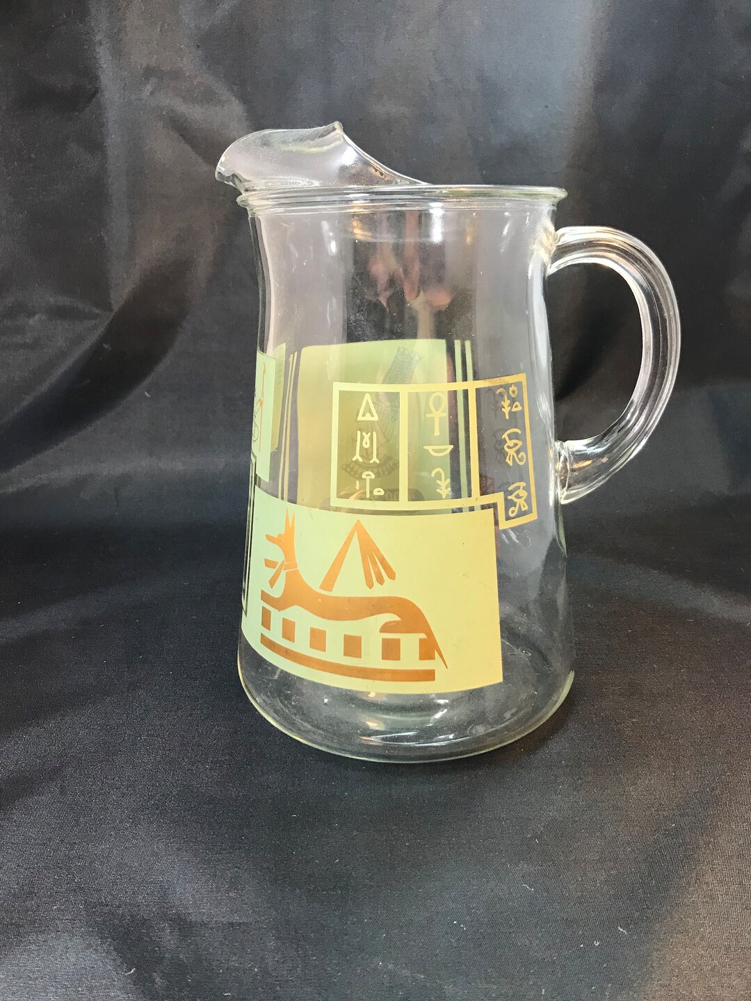 Egyptian Home Decor Vintage Cleopatra Drink Pitcher Egyptian Aesthetic ...