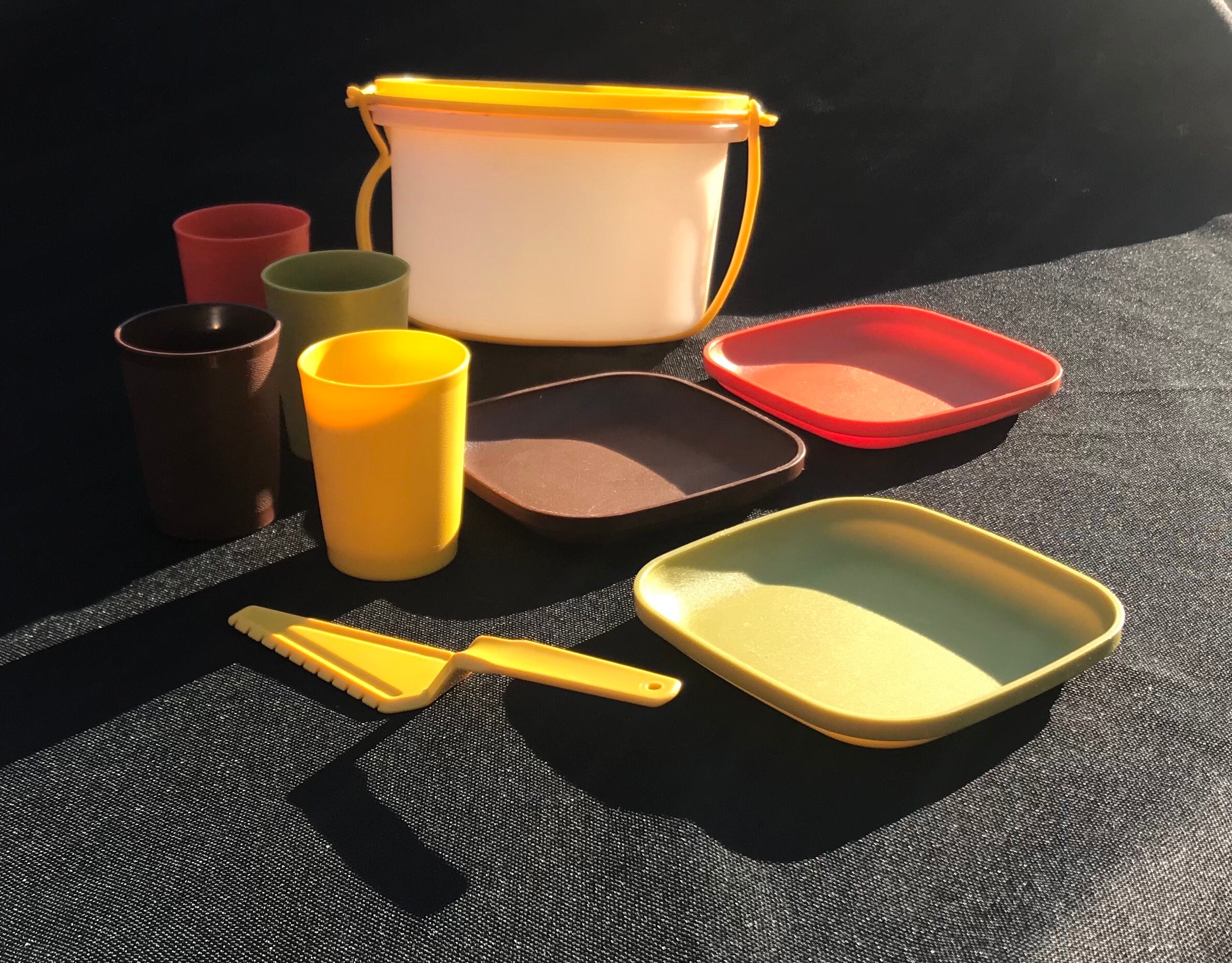 Retro Toys Collectible Tupperware Mini Party Set 70s Kitchen Set ...