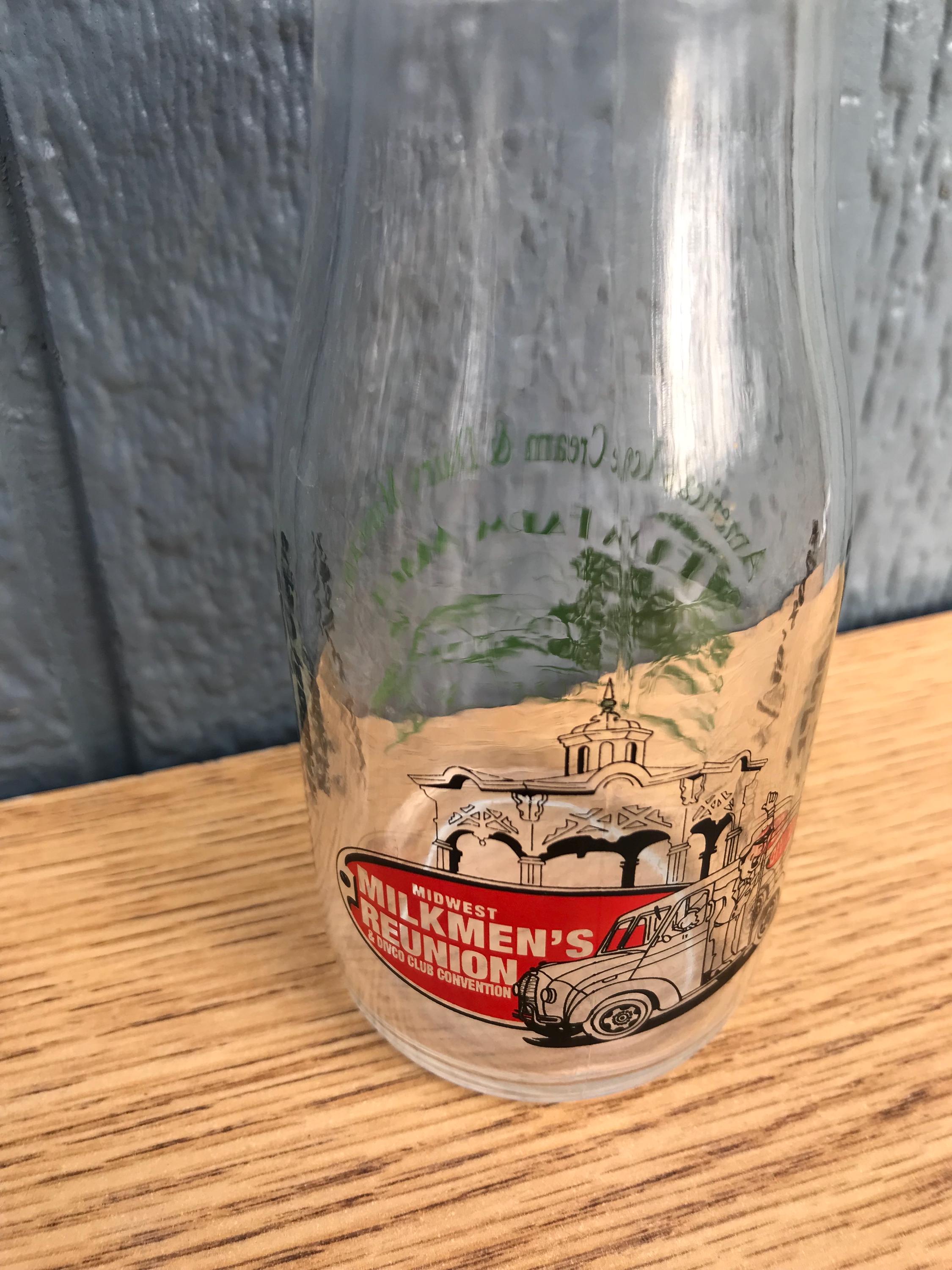 Vintage Milk Bottles Half Pint Milk Bottles Oberweis Dairy Bottle Set ...