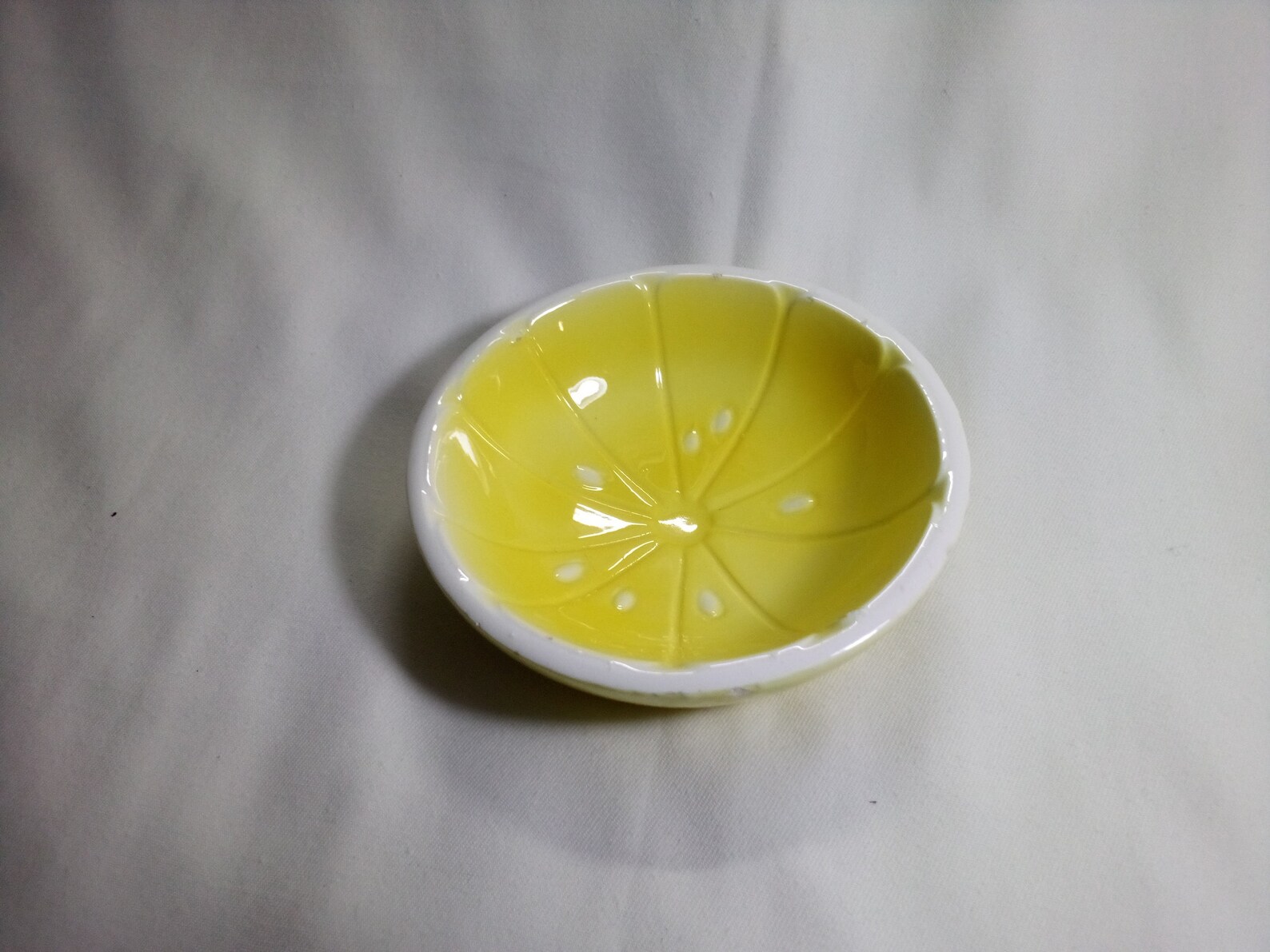 Ceramic Lemon Bowl Decorative Fruit Bowl Pottery Bowl Hand Painted ...