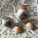 Vintage Japanese Tea Set Cottagecore Teapot Floral and Gold Teapot and ...