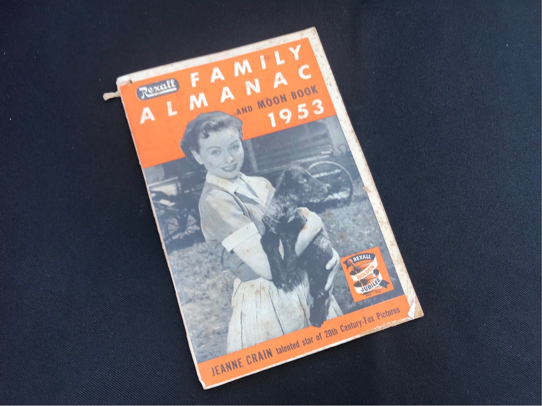 1950s Medical Booklet Antique Almanac Vintage Advertisement Vintage ...