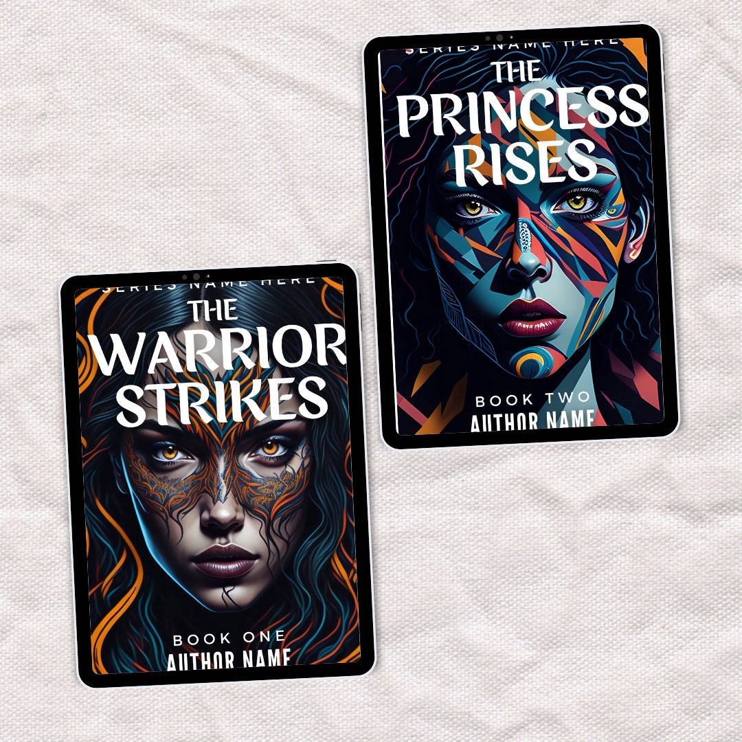 Premade Fantasy, Fiction Duology Ebook Cover Set - Etsy