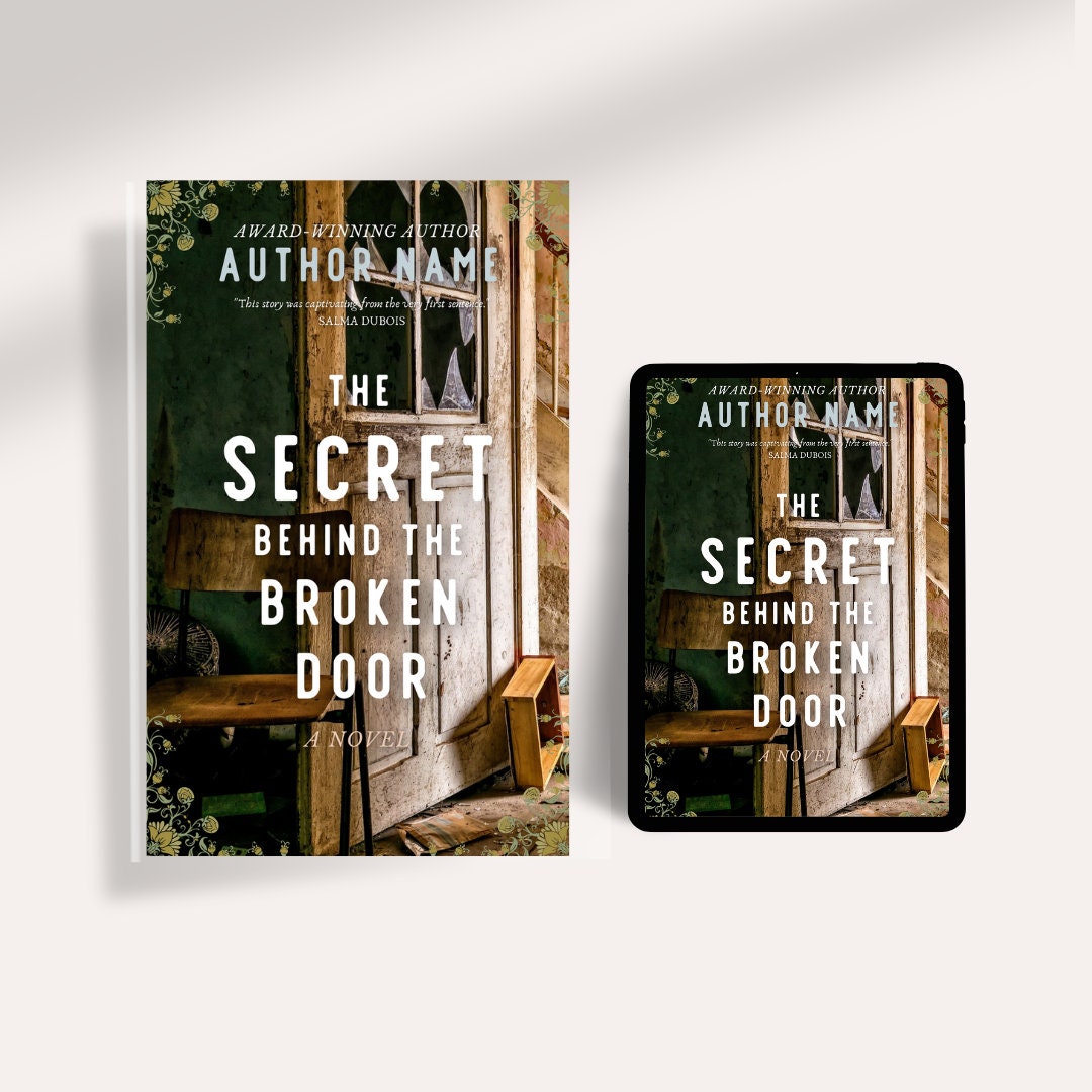 Premade Mystery, Romance, General Fiction Ebook Cover - Etsy