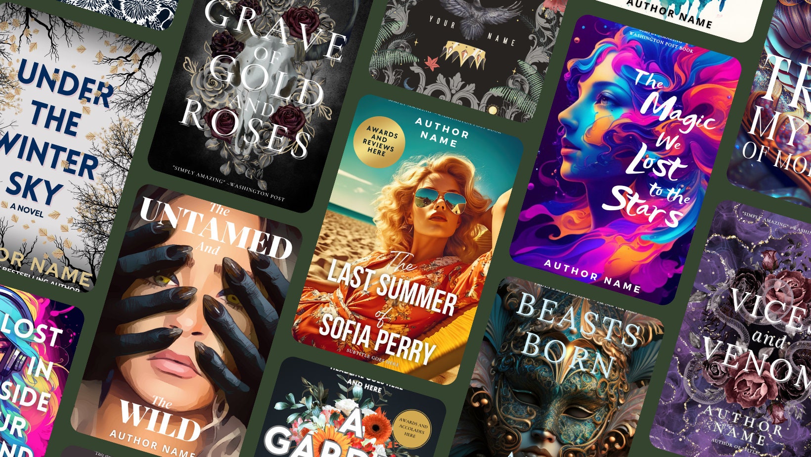 Custom Cover From Bestselling Book Cover Shop - Etsy