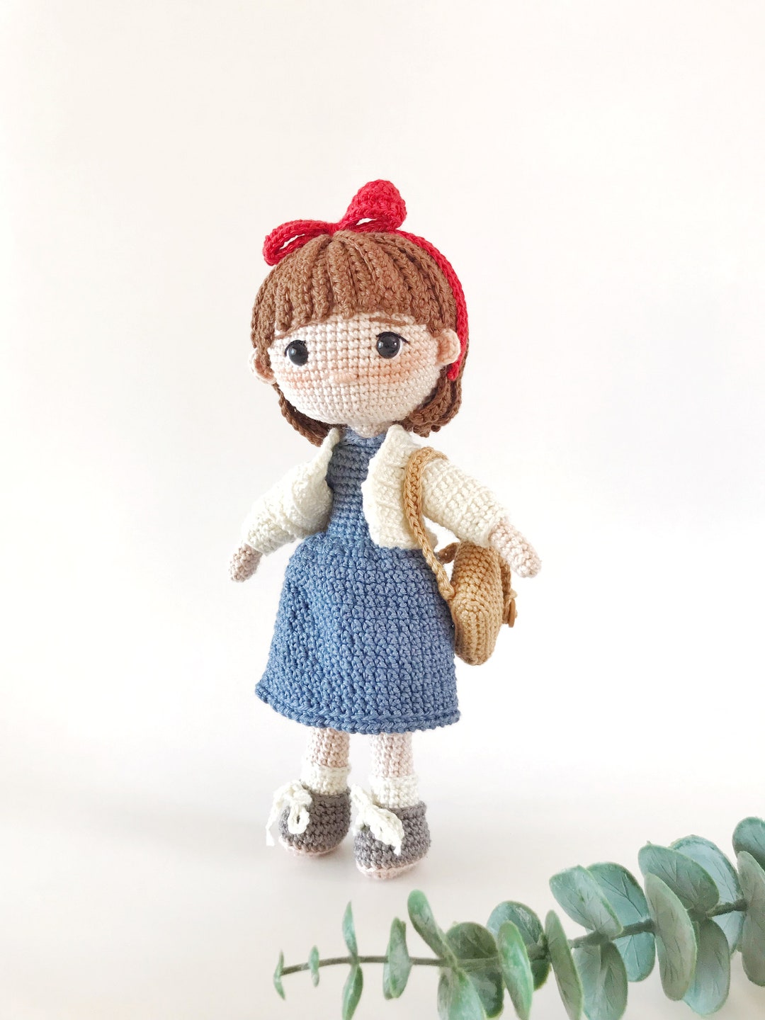 Matilda From Matilda Movie Amigurumi Crochet Toy Doll Stuffed Toy ...