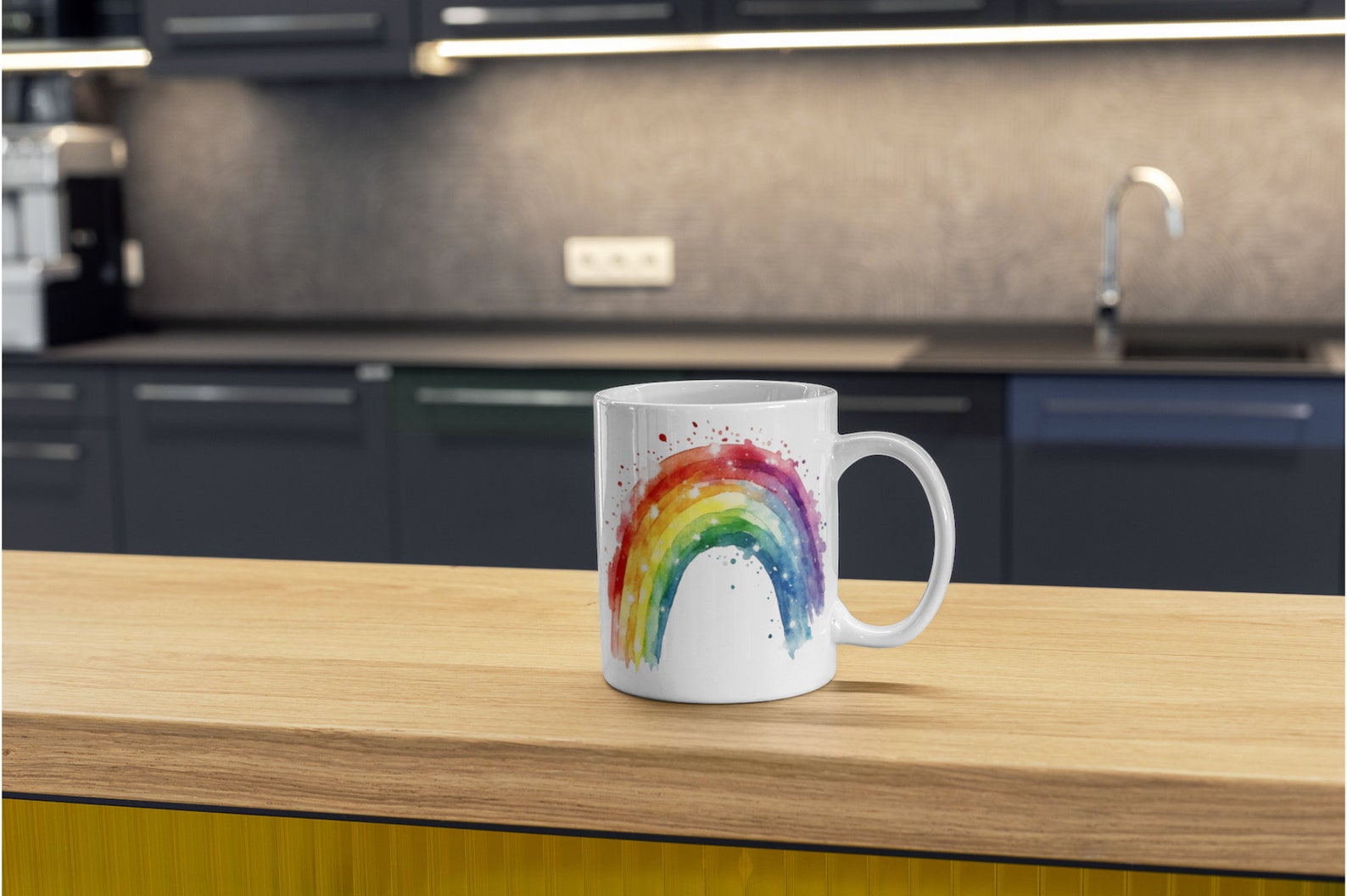 Rainbow Birthday Watercolor Clipart for Birthday Invites and Decor ...