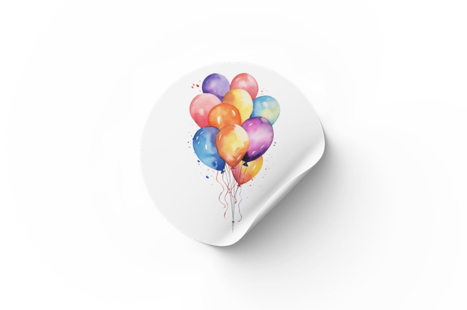 Rainbow Birthday Watercolor Clipart for Birthday Invites and Decor ...