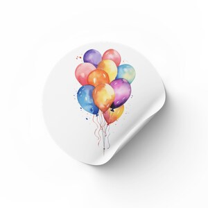 Rainbow Birthday Watercolor Clipart for Birthday Invites and Decor ...