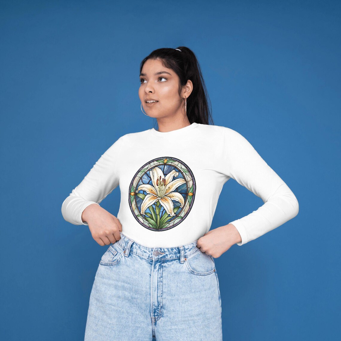 10 Stained Glass Window Clipart - Circle Designs With Flowers, Birds ...