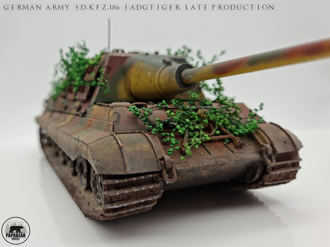 PRO Built German WWII Jagdtiger scale 1/35 - Etsy