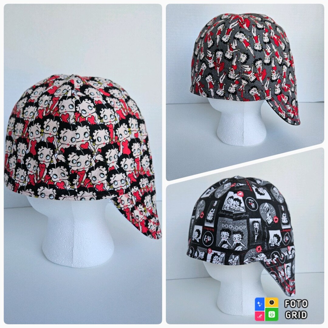 Betty Boop Welding Caps - Etsy