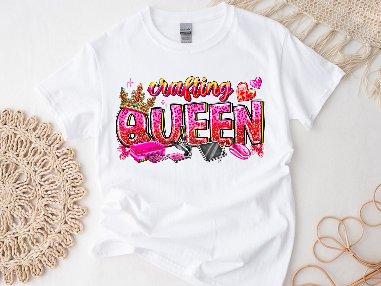 Crafting Queen Png,sublimation Design Download, Girl Boss Png, Business ...