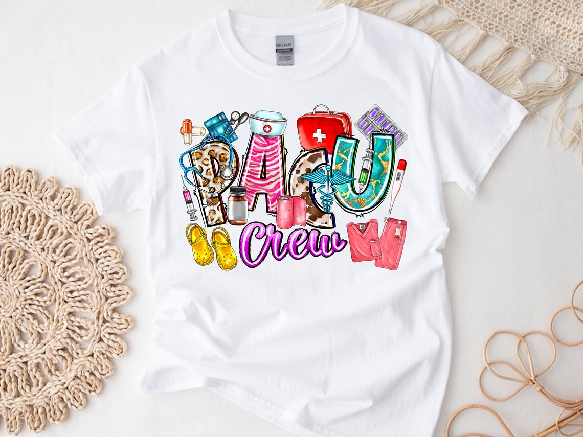 PACU Crew Png Sublimation Design Download, Western Nurse Png, Nurse Png ...