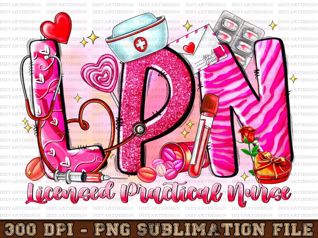 Lpn Licensed Practical Nurse Png, Sublimation Design Download, Lpn ...