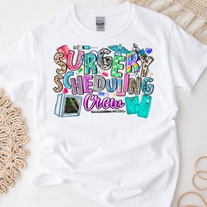Surgery Scheduling Crew Png Sublimation Design, Nurse Png, Nursing Png ...